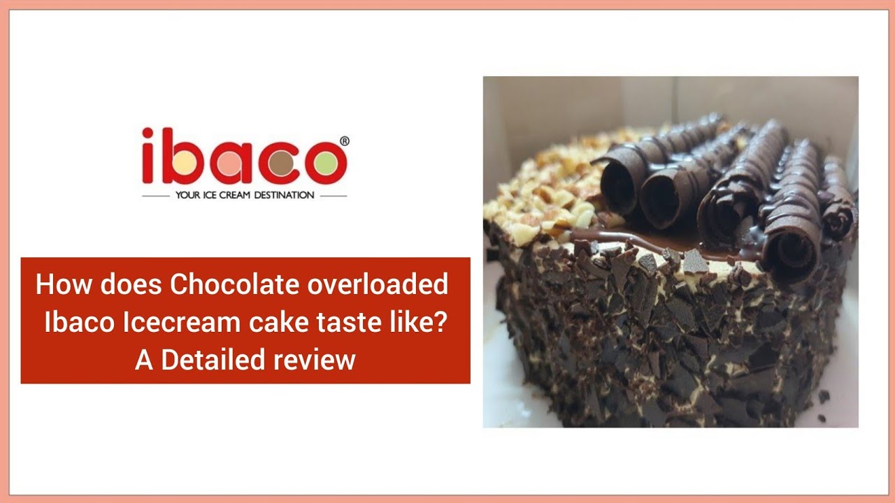IBACO Ice cream cake - How Packed icecream delivered without melting ...