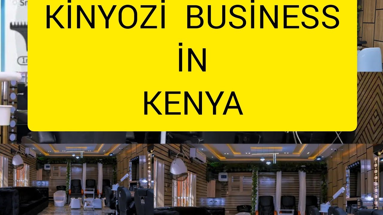 How to start a profitable barber/kinyozi shop - YouTube