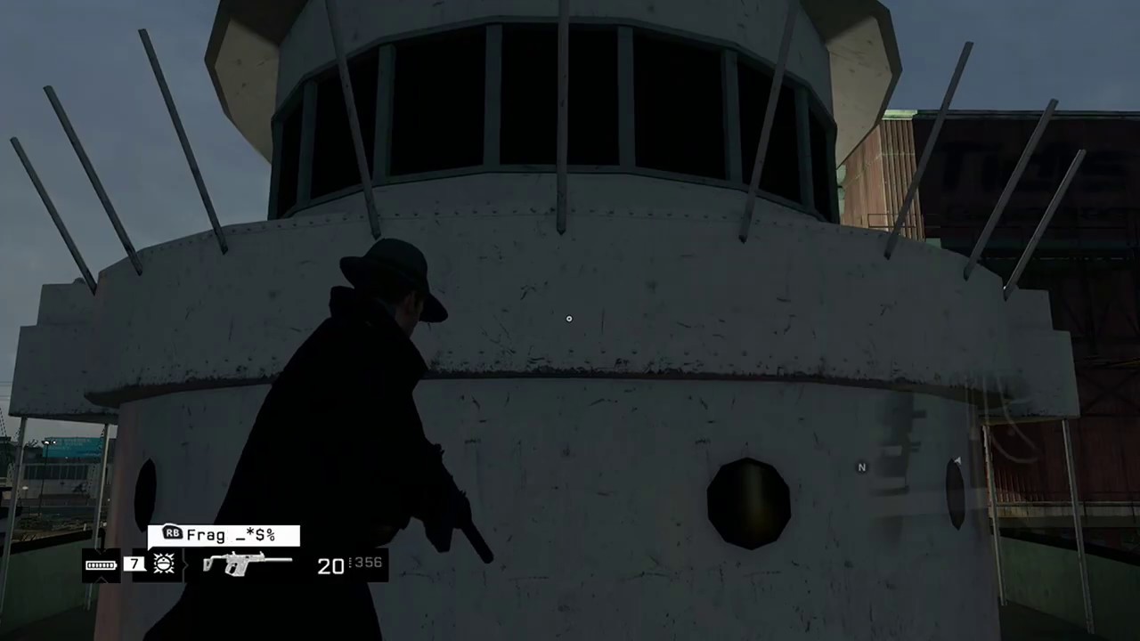 Watch_Dogs™ - Bomb jumping into the Captain's Bridge on the cargo ship ...