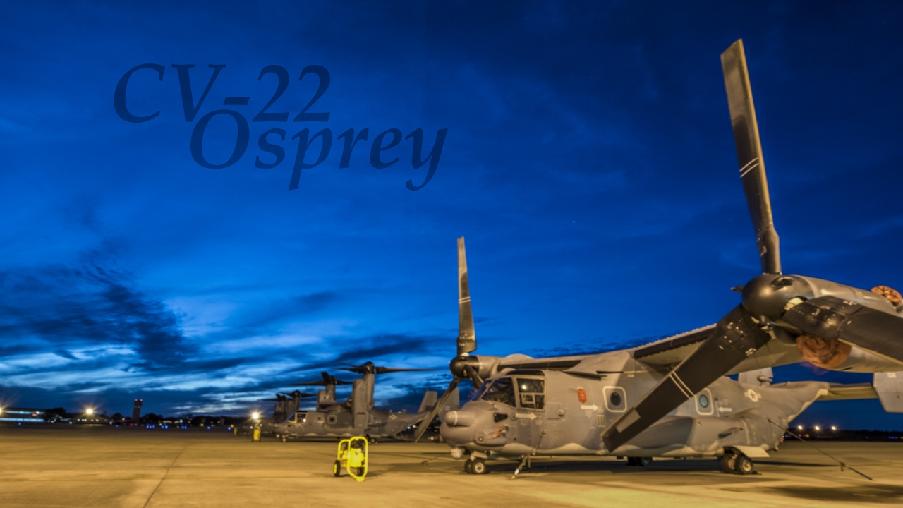 CV-22 Osprey Timelapse - YouTube