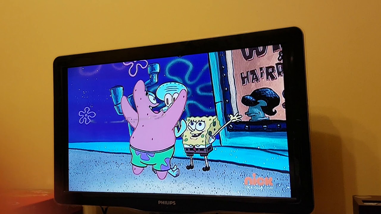 Spongebob said we stink inthe toilet and outside - YouTube