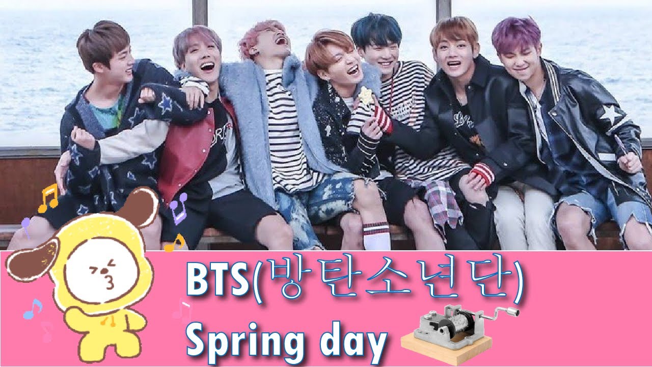 BTS (방탄소년단) '봄날 (Spring Day) (Music Box Cover) - YouTube