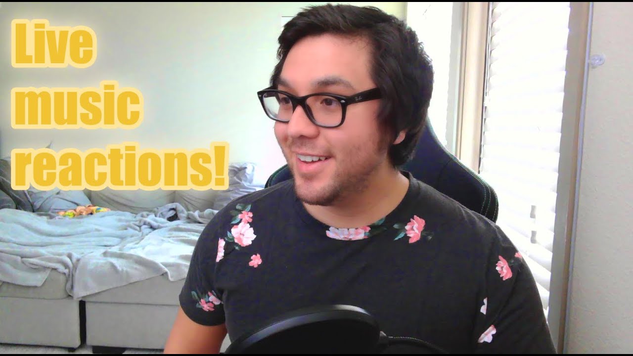 live music reactions - YouTube