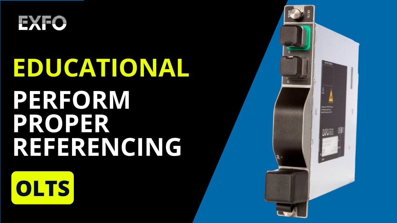 The importance of proper OLTS referencing | Educational - YouTube