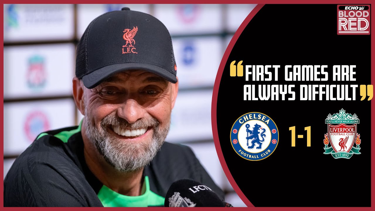 "First Games Are Always Difficult | Jurgen Klopp Post-match Press ...