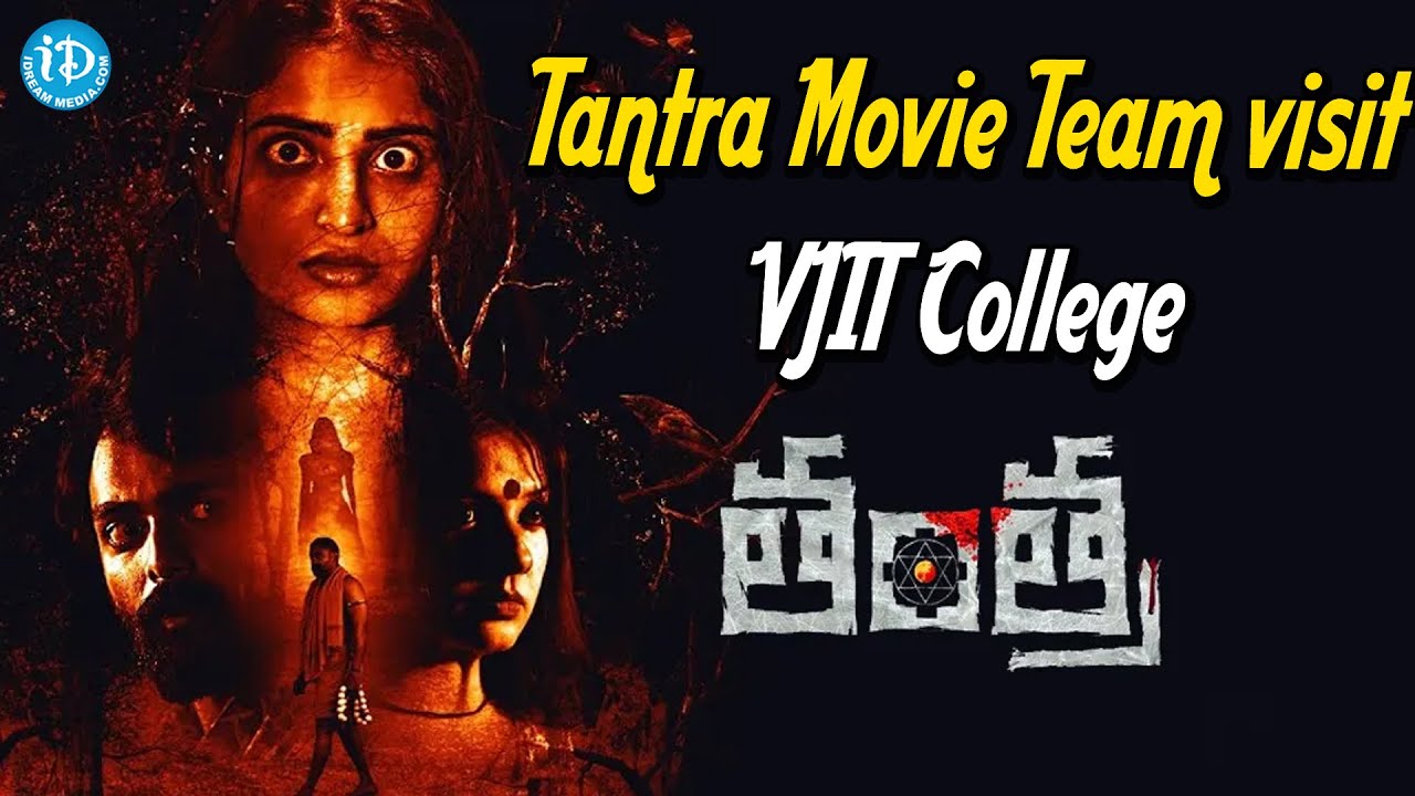 Tantra Movie Team visit VJIT College || Ananya Nagalla | Dhanush ...