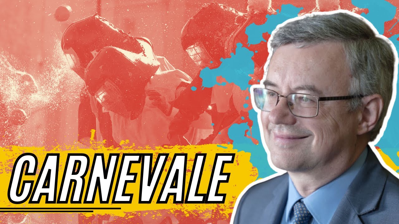 CARNEVALE di Ivrea - Alessandro Barbero (Festa dello Scarlo 2022) - YouTube