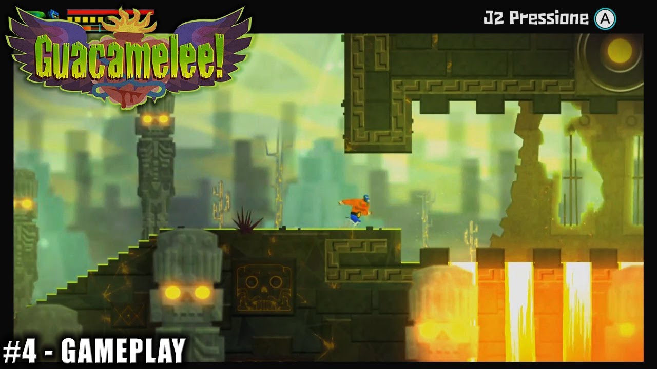 Guacamelee (Wii U) | #4 (Gameplay) - Templo da Guerra - YouTube