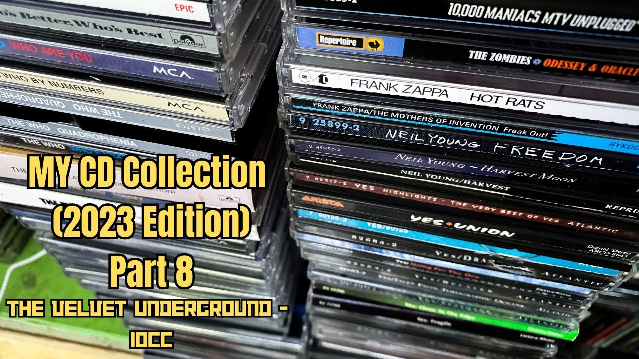 My CD Collection (2023 Edition) Part 8 | The Velvet Underground - 10cc ...