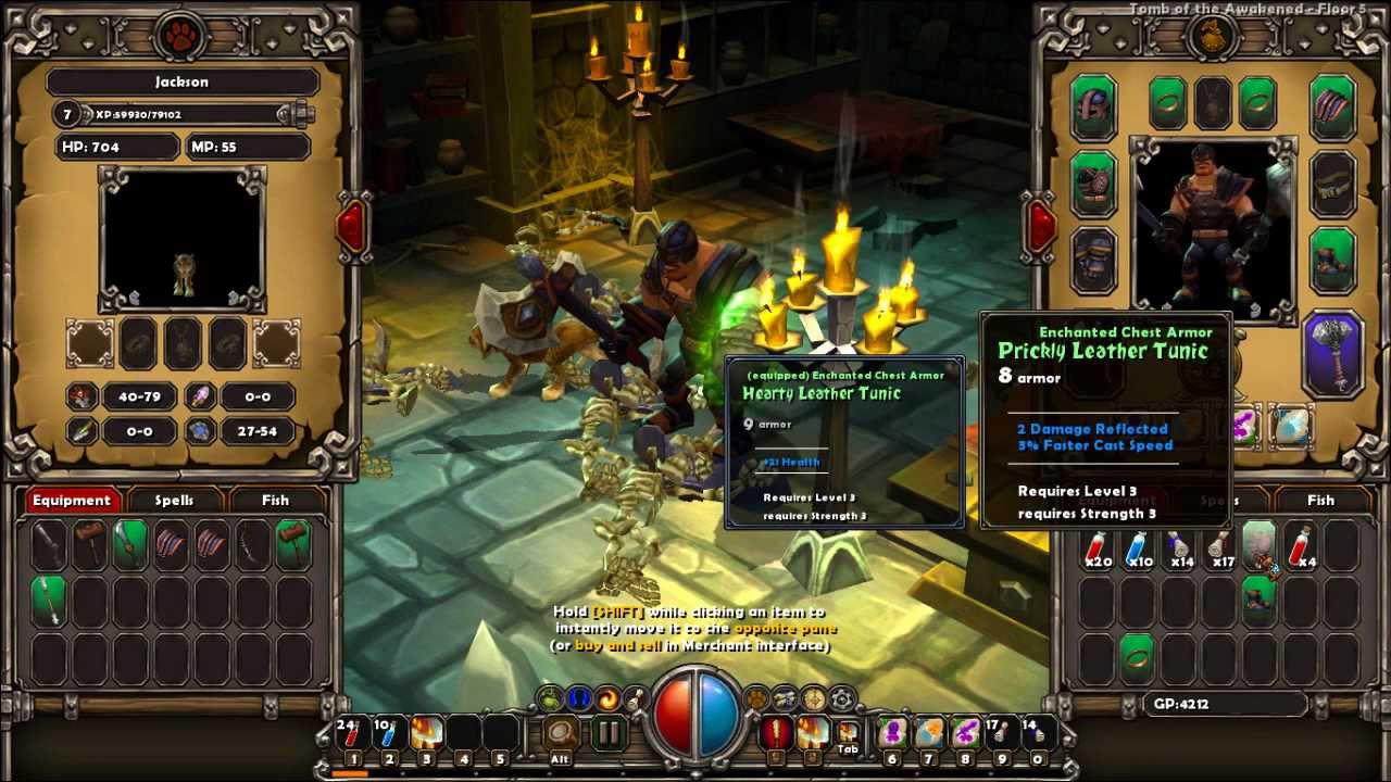 Torchlight - Destroyer playthrough (Part 4) - YouTube