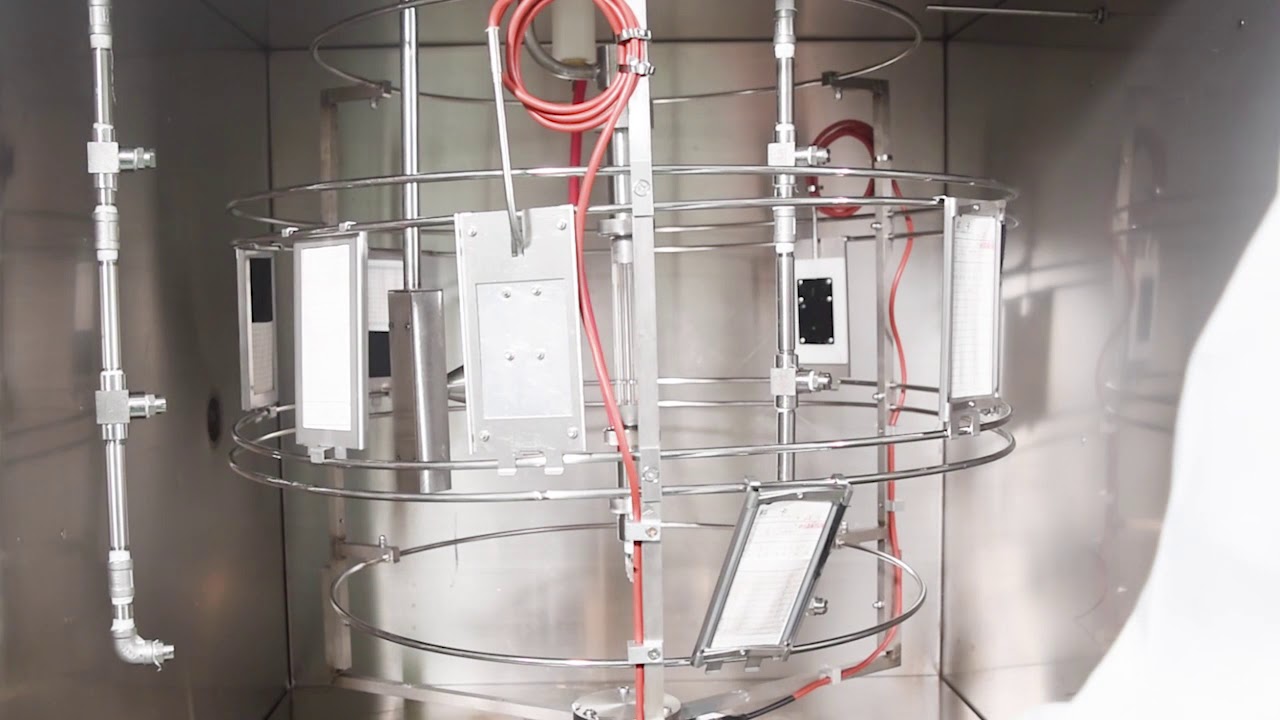 Xenon Test Chamber/weather ometer-QINSUN - YouTube