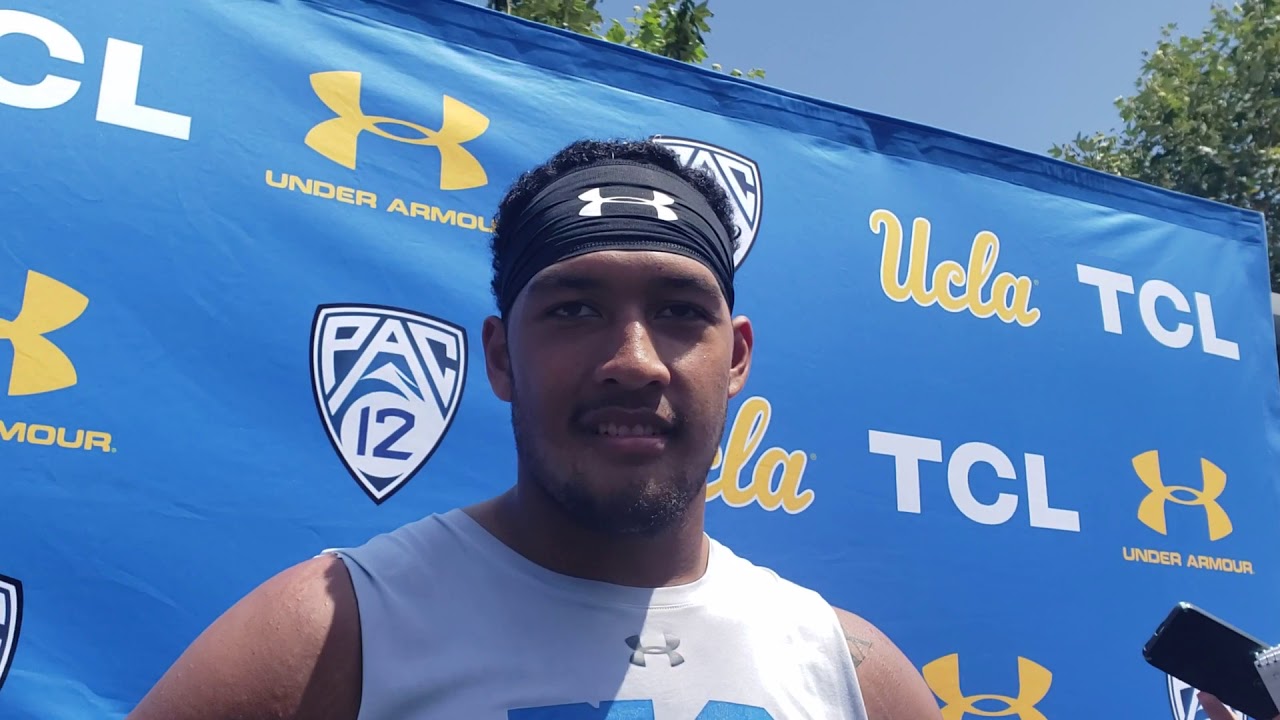 Tyler Manoa after practice Aug. 16 - YouTube