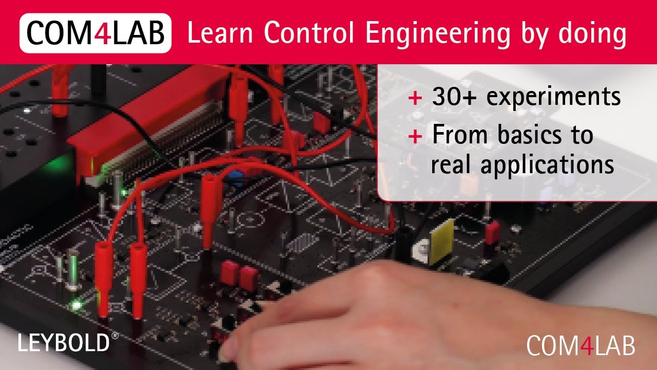 Learn Control Engineering with COM4LAB – 3 interactive courses, 30 ...
