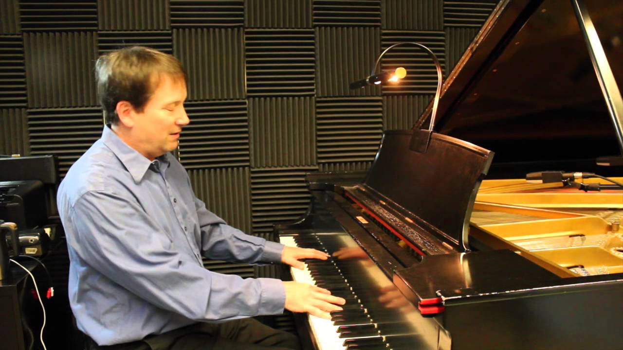 David Chown at His Grand Piano - YouTube