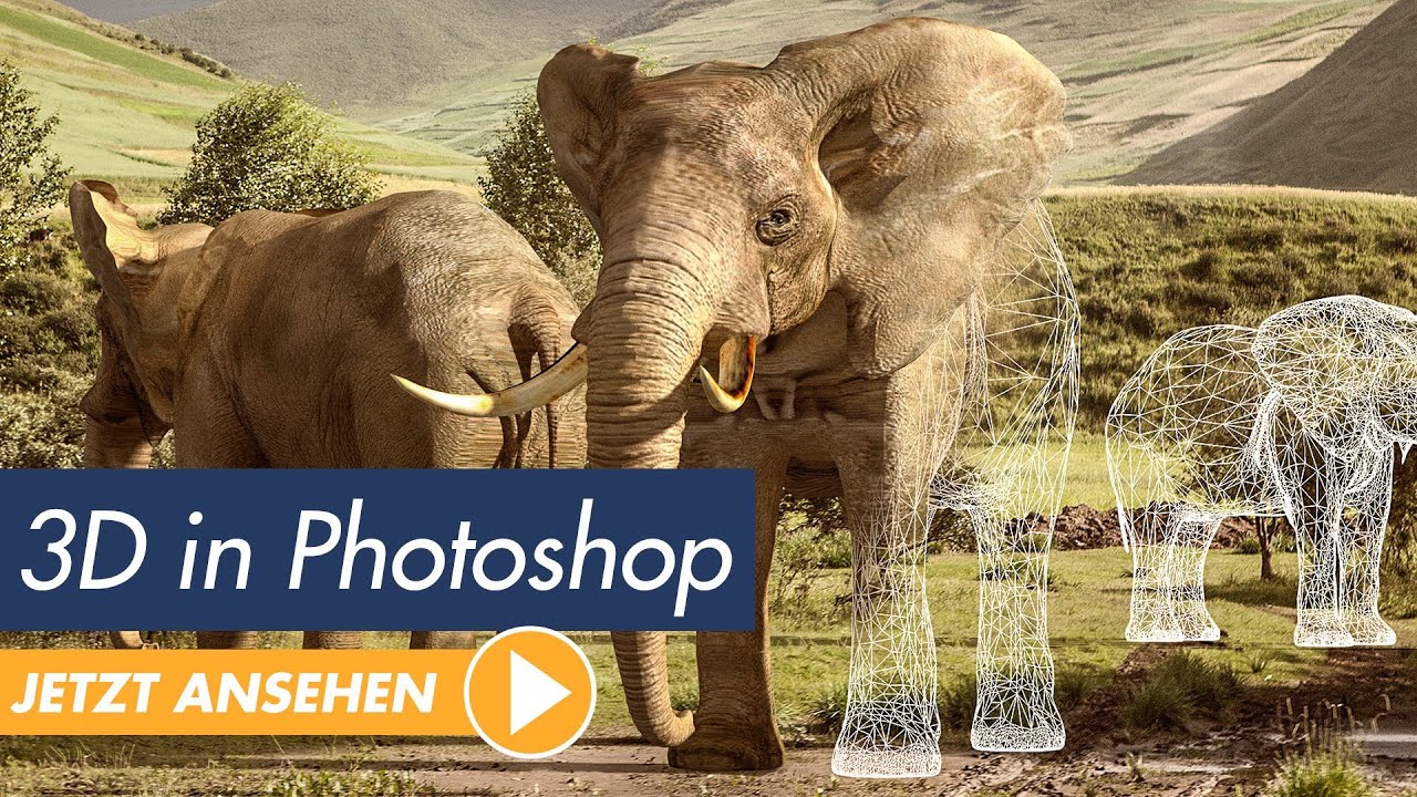 Video-Training: 3D in Photoshop || Trailer - YouTube