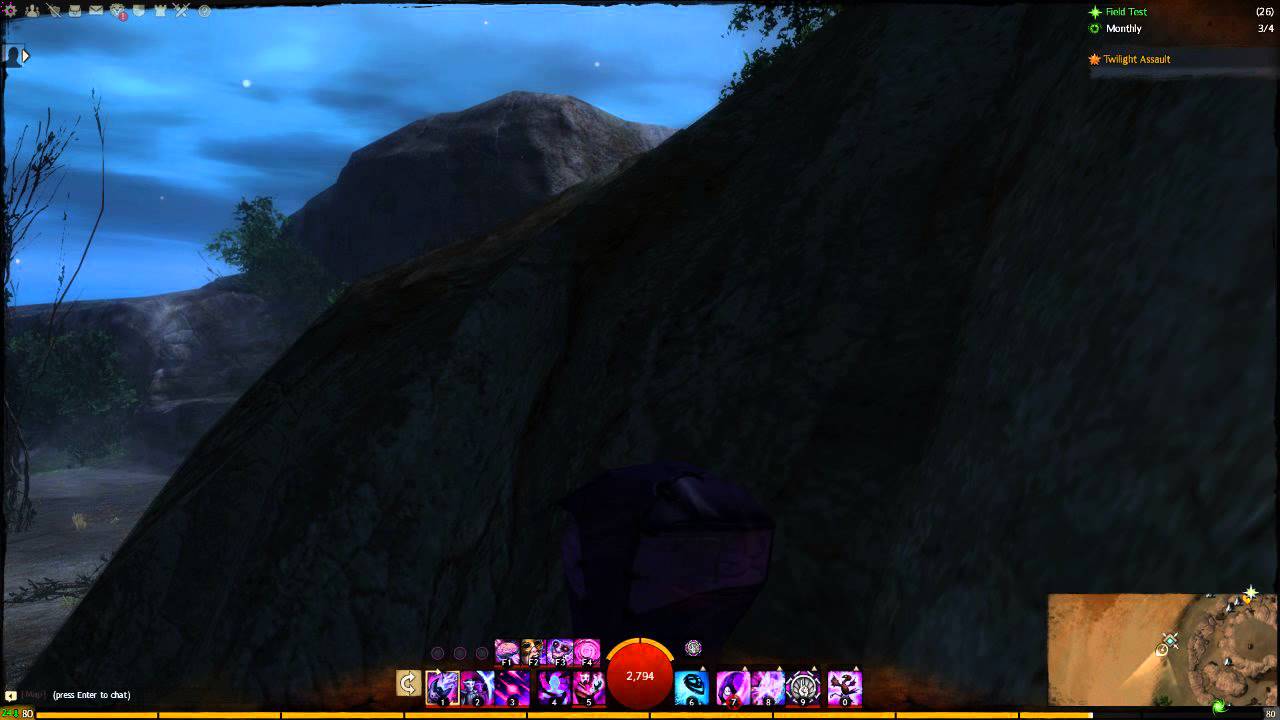 Guild Wars 2: Brisban Wildlands: Edge of Map - YouTube