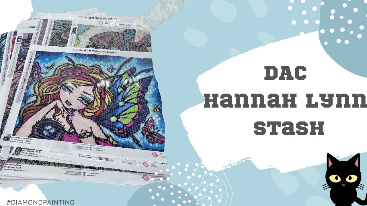 Diamond Painting || DAC Stash Part 1 || Hannah Lynn - YouTube