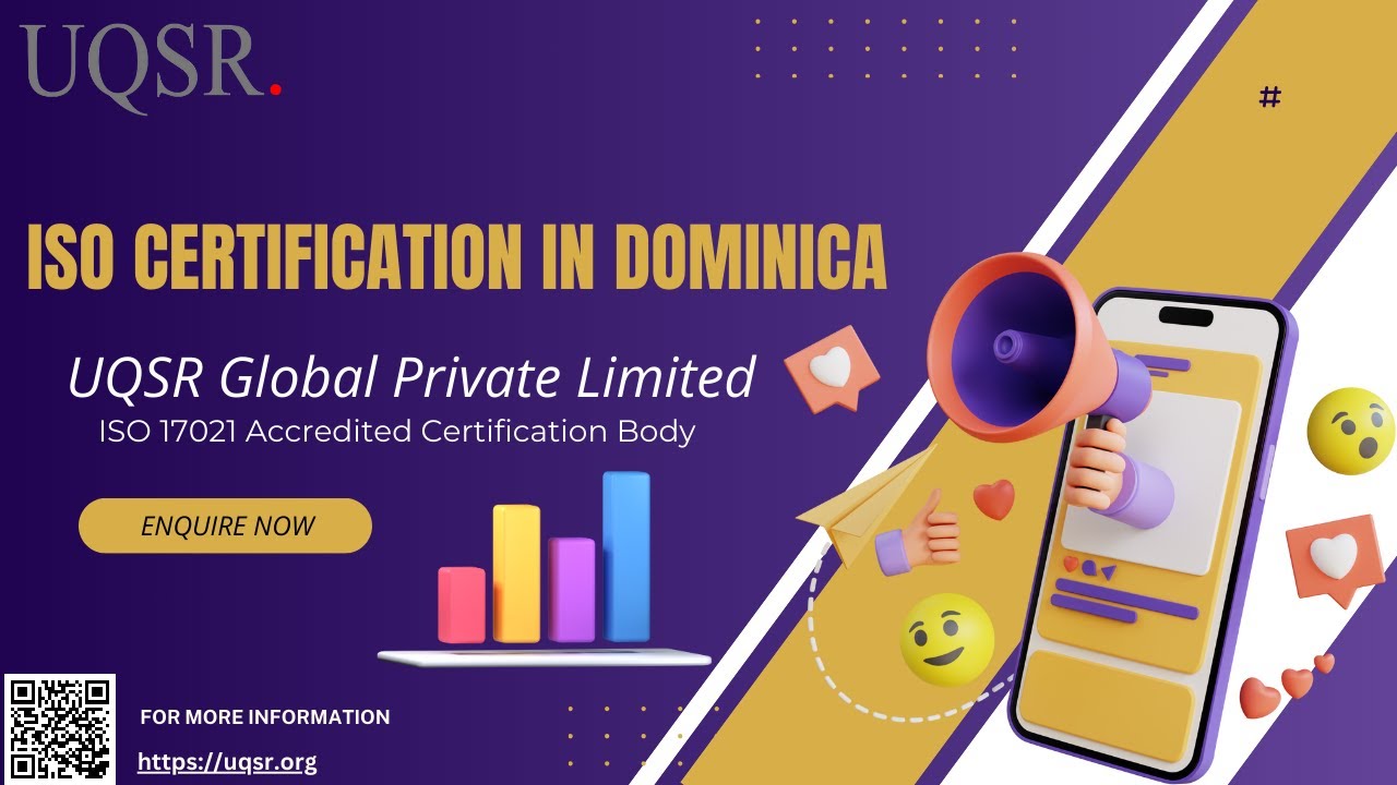Elevate Your Business with ISO Certification in Dominica | UQSR Global Private Limited | - YouTube