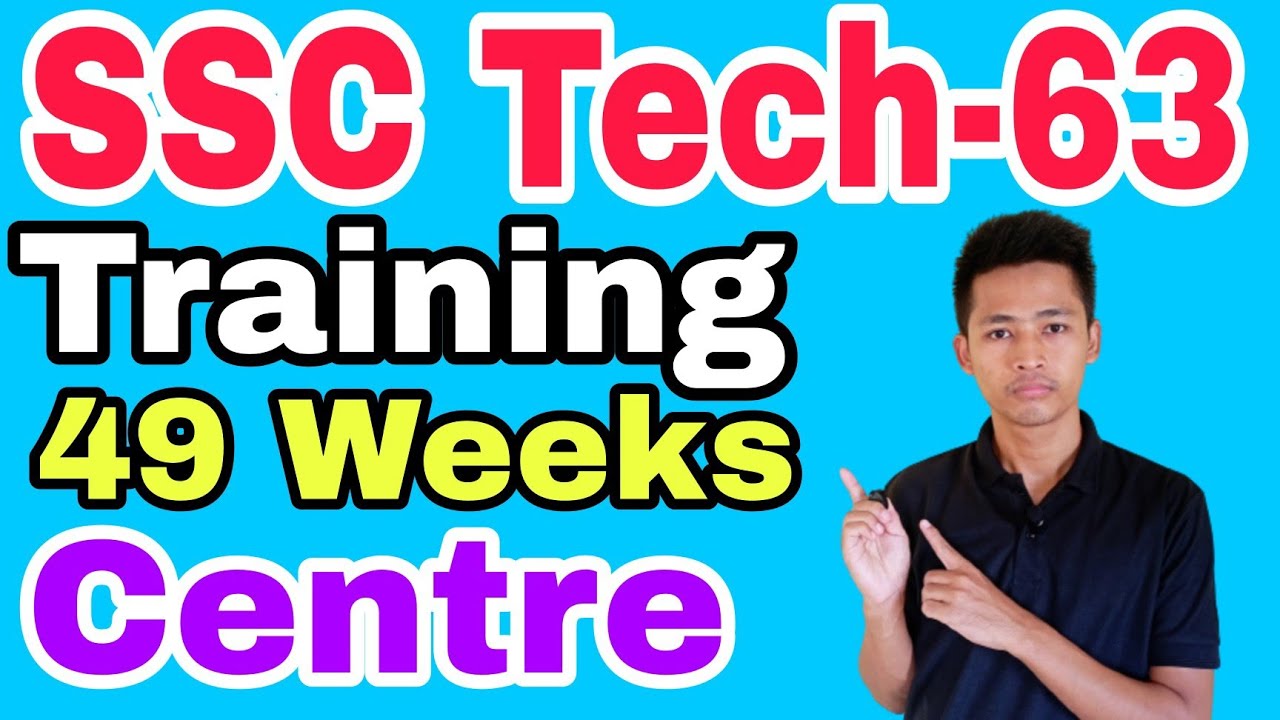 SSC Tech-63 Selected Candidate Training Centre, OTA Chennai, SSC Tech ...