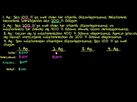 Nakit Esaslı Muhasebe (Finans ve Sermaye Piyasaları)
