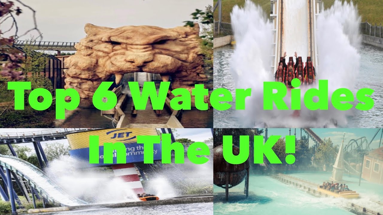 Top 6 Water Rides In The UK - YouTube