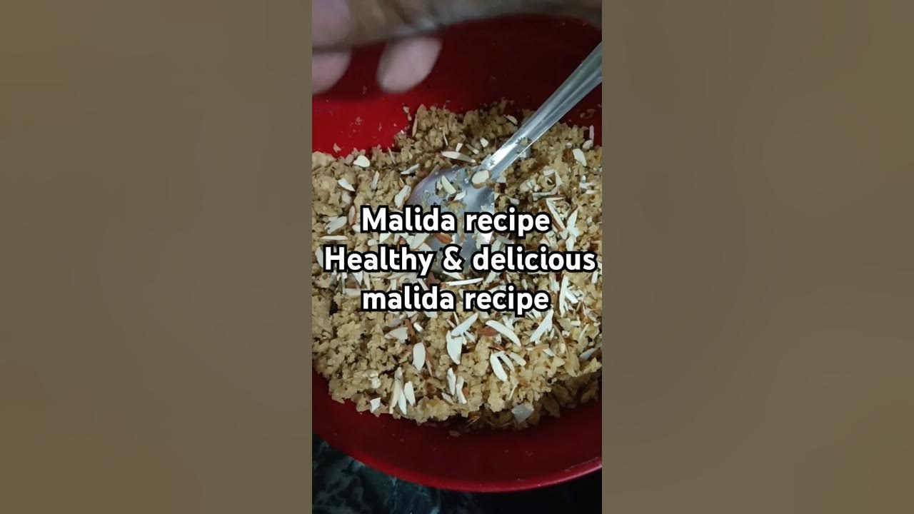Malida recipe | healthy & delicious malida recipe #malida #recipe #cooking #shorts #food #short ...