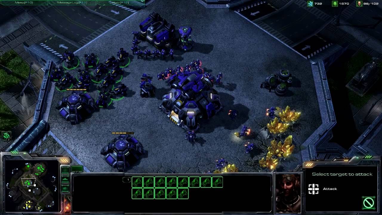 StarCraft 2 Battle 1 Part 3 - YouTube