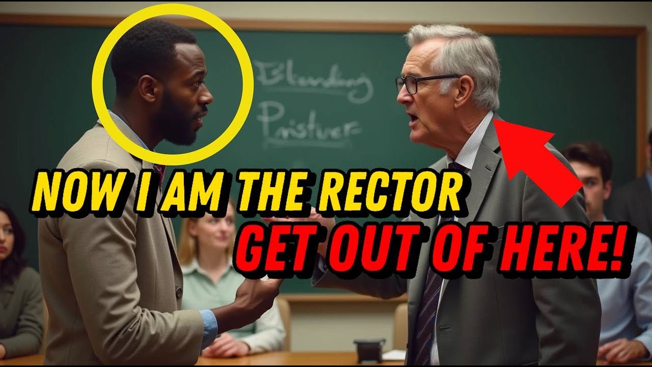 Belittled At University For His Skin Color, He Returned Years Later As Its Rector - YouTube