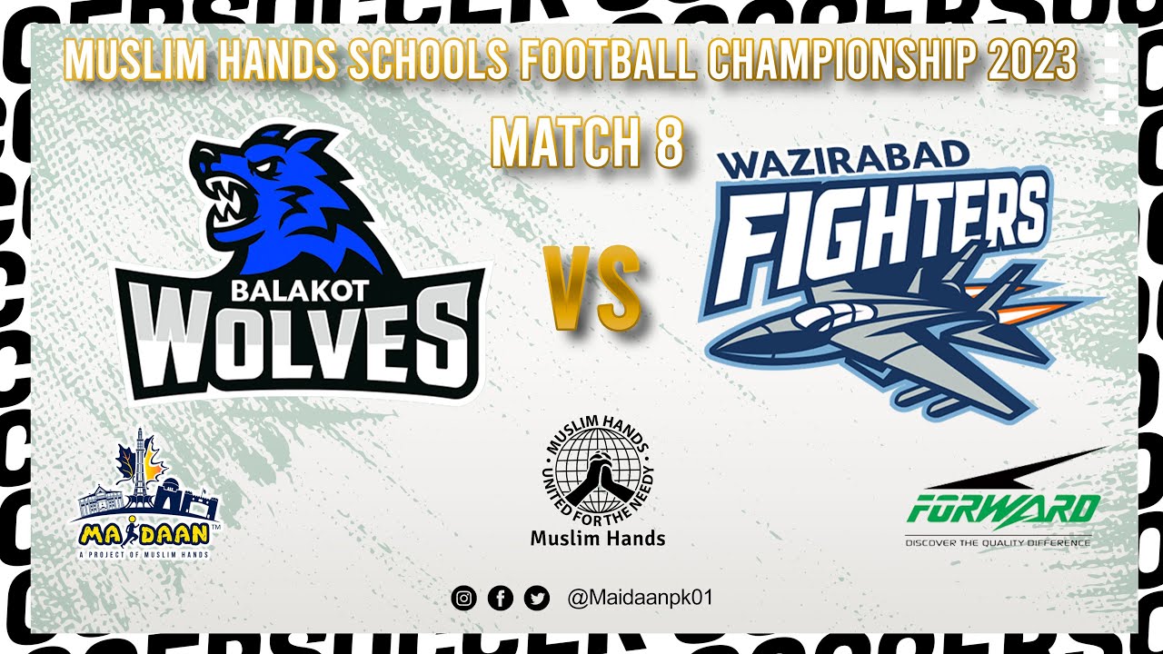 Match 8 | Wazirabad Fighters vs Balakot Wolves | 2nd Muslim Hands ...