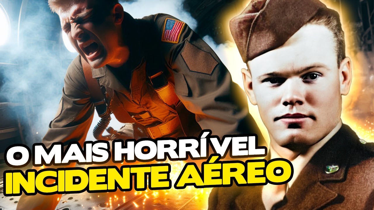 A história de RED ERWIN: o HOMEM EM CHAMAS no B-29 - YouTube