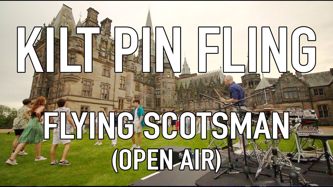 Kilt Pin Fling - Open Air Scotsman - YouTube