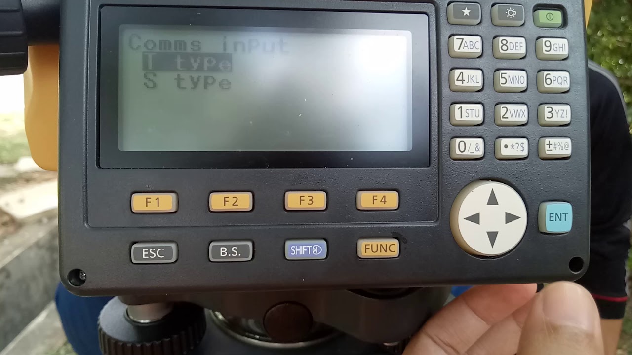 DATA LOGGER TUTORIAL FOR TOPCON ES-105 [ G-6 ] - YouTube