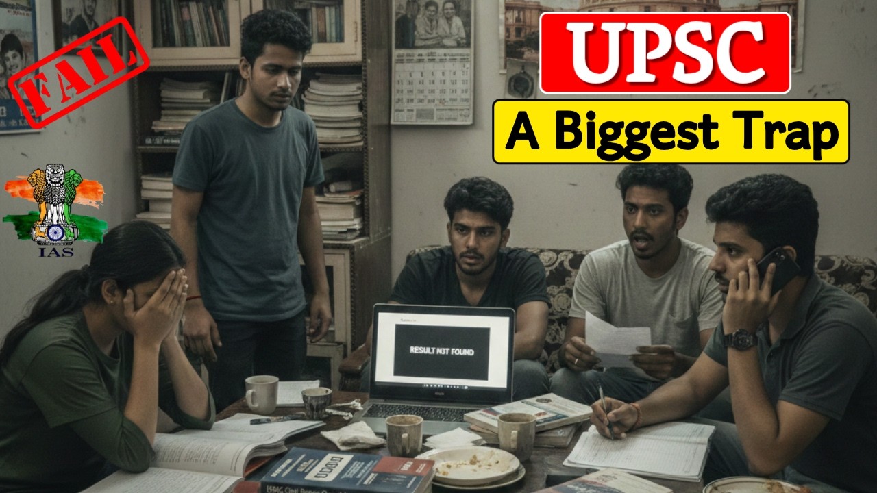 The UPSC Scam Nobody Talks About 🛑 | The Brutal Reality of the 0.01% ...