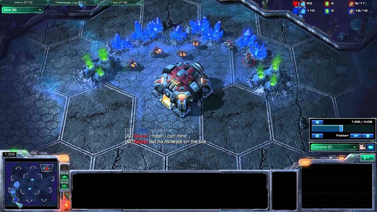 How to trick your opponent to surrender a starcraft 2 game in 4 mins ...