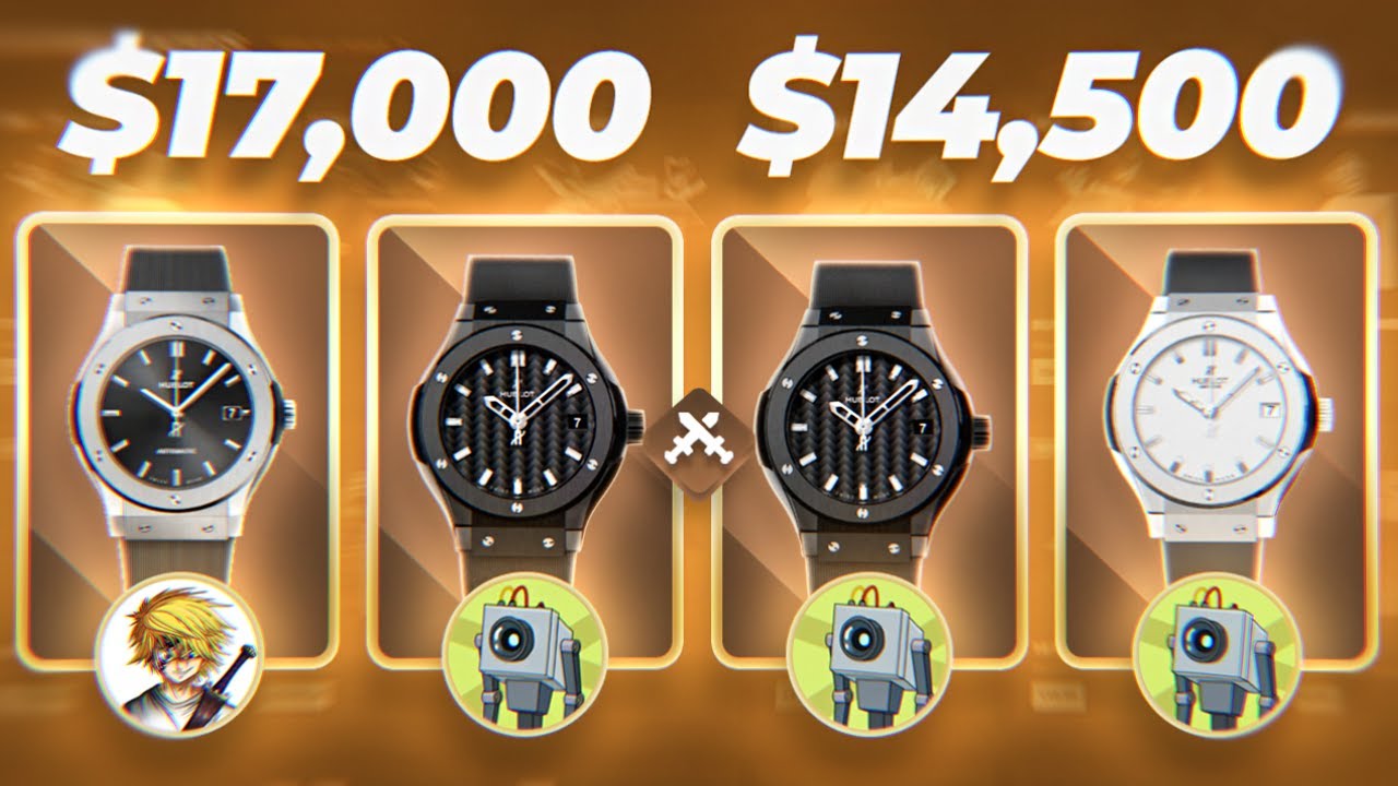 MASSIVE WATCH PULL TO WIN HUGE HUBLOT CASE BATTLE.. - YouTube