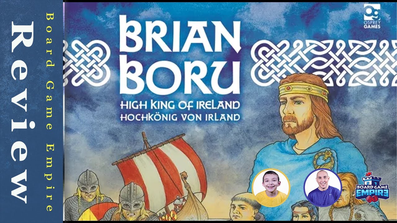 Brian Boru Review - Osprey Games - YouTube