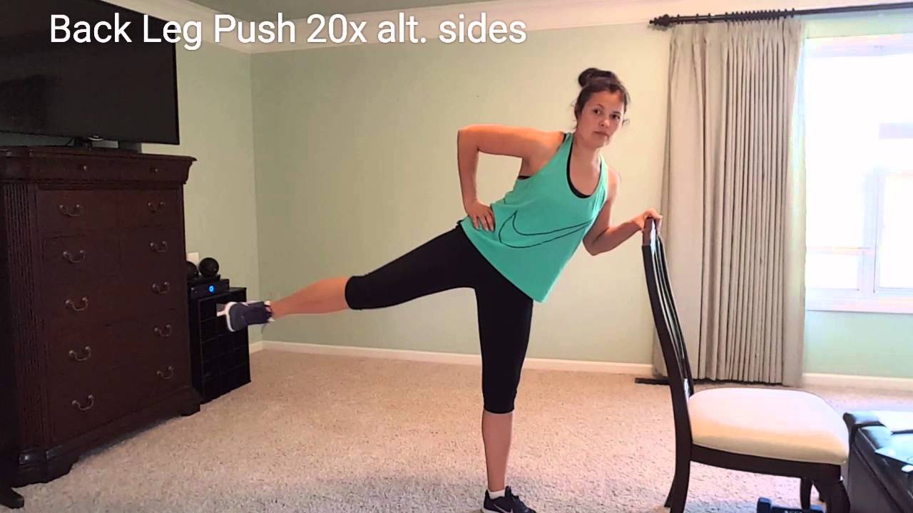 Easy On Your Back and Knee Friendly Exercises At Home - YouTube