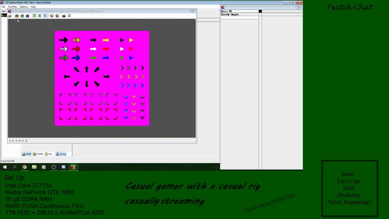 2D Fighter Maker 2nd Tutorial 11 Main Menu - YouTube