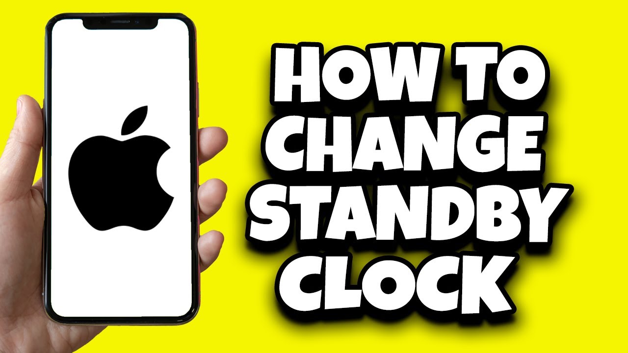 How To Change Standby Clock Style On IOS 17 (Step By Step) - YouTube