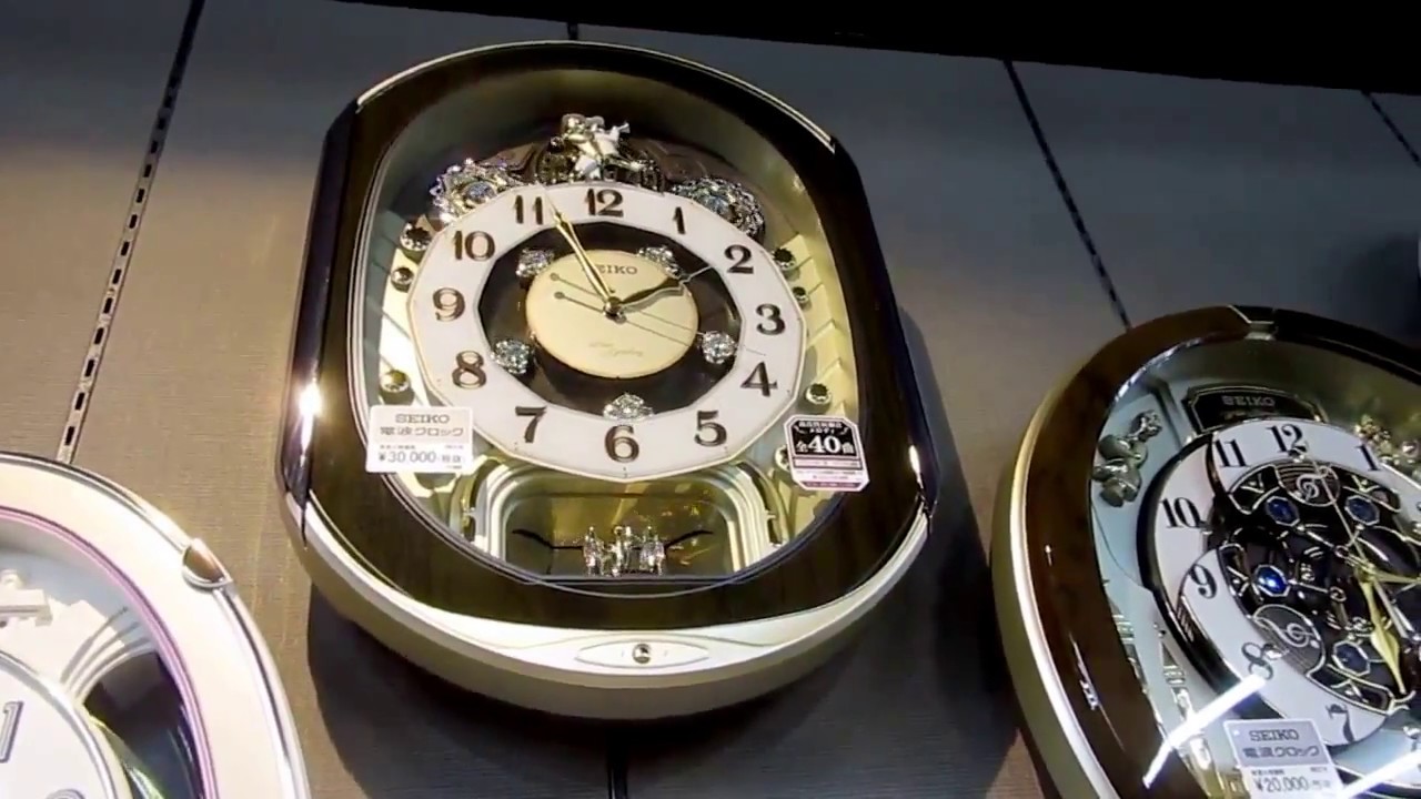 ワタナベ時計店 SEIKO RE578B ♪歌劇「カヴァレリア・ルスティカーナ] - YouTube