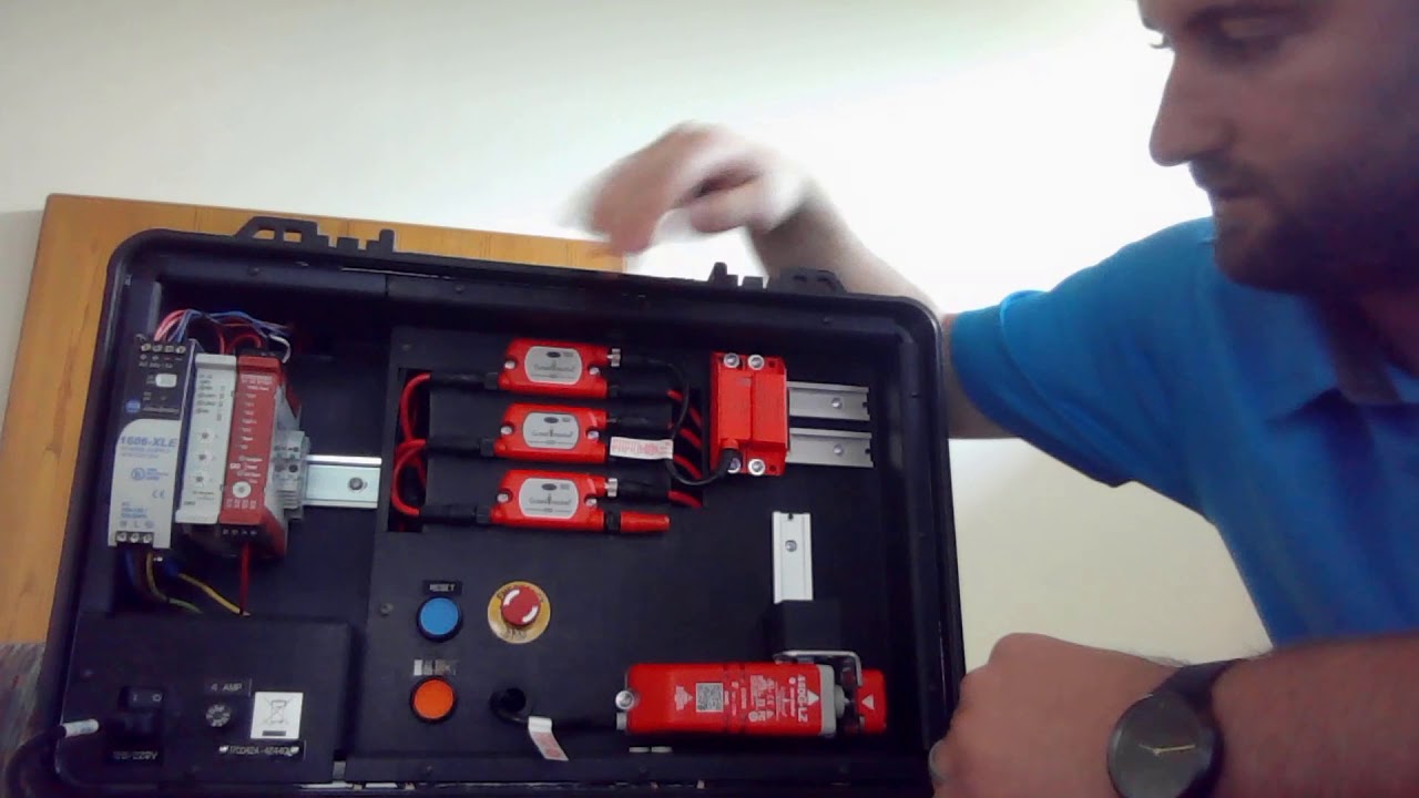 Allen Bradley Guardlink Safety System - YouTube