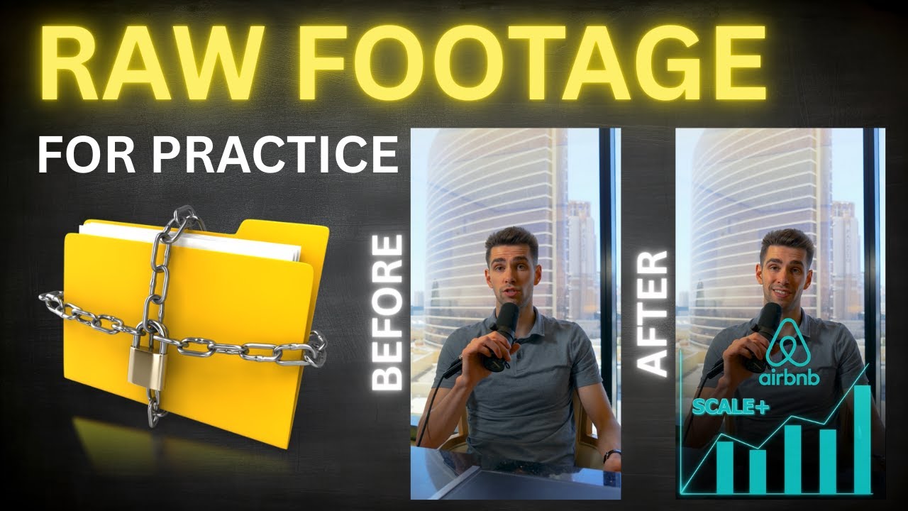 Raw Footage for Editing Practice with Download Link - YouTube