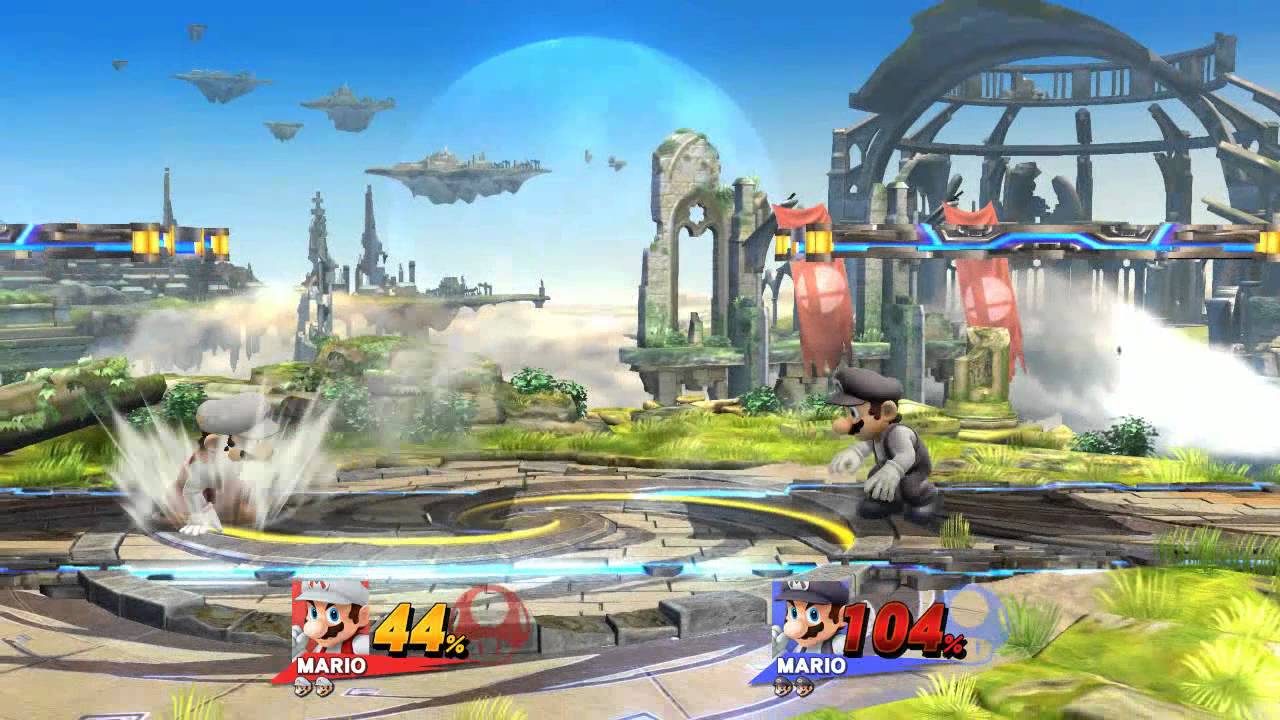 SSB Wiiu! Mario vs Dark Mario.:{ - YouTube