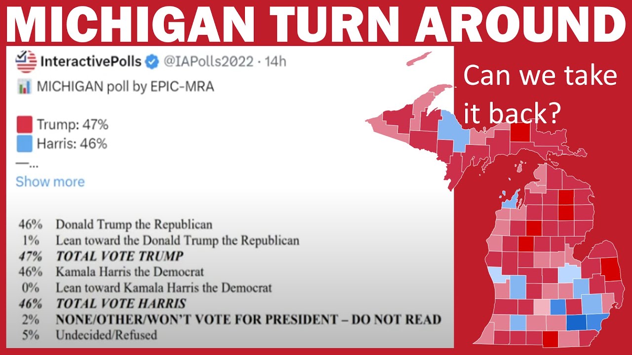 THE MICHIGAN TURNAROUND | Donald Trump makes gains in Michigan polls ...