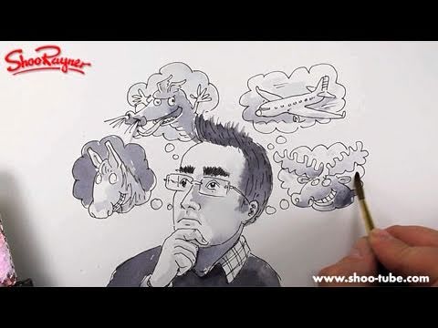 How to draw Me! - My 200th video! Self Portrait - YouTube