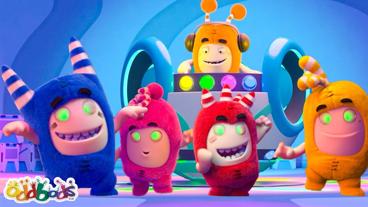 Dance Off | Oddbods | Moonbug No Dialogue Comedy Cartoons for Kids ...