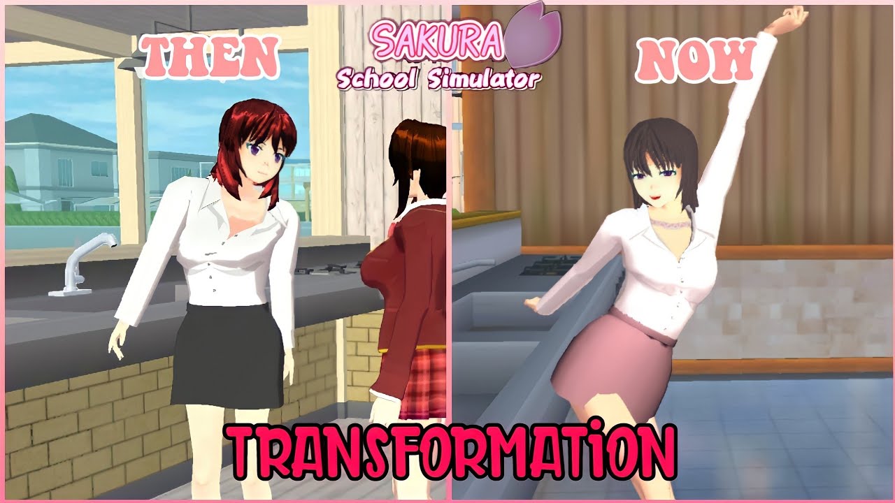 HONOKA YONESHIRO TRANSFORMATION 🥺 | Sakura School Simulator - YouTube