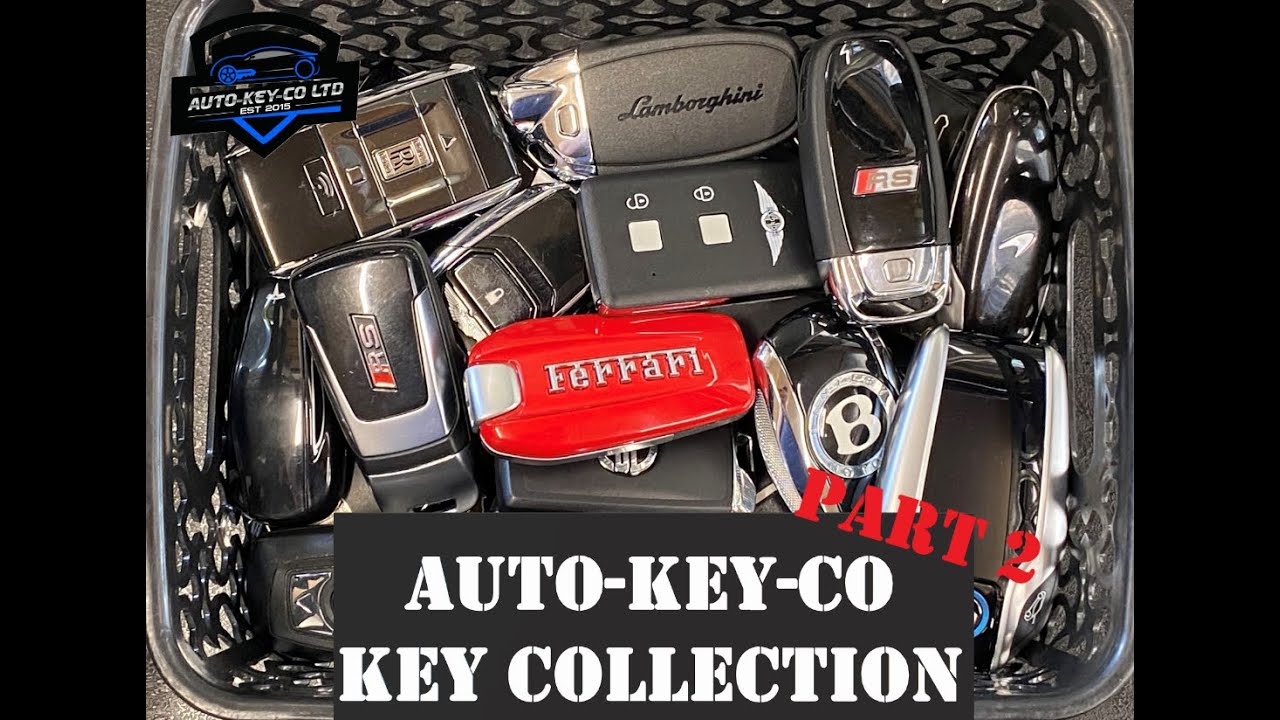 Auto-Key-Co $10,000 key collection ! (Part 2) - YouTube