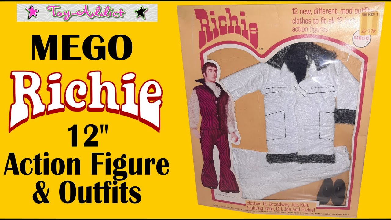MEGO Richie 12" Action Figure & Outfits ~ Groovy Dude!~ Toy-Addict ...