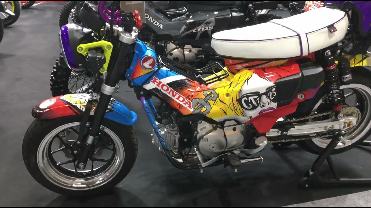 Honda CT 125 Custom bike - YouTube